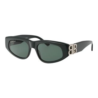 Balenciaga Stylische Sonnenbrille mit Modell Bb0095S - - Accessories - Damen - Gr&uuml;n - 53 MM