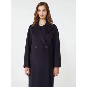Max Mara Femme, Manteaux, Bleu, Taille: 36 FR Resina Coat