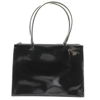 Ferragamo Sac bandouli&egrave;re en cuir Pre-owned - Femme - Pre-owned - Noir - Taille: ONE Size