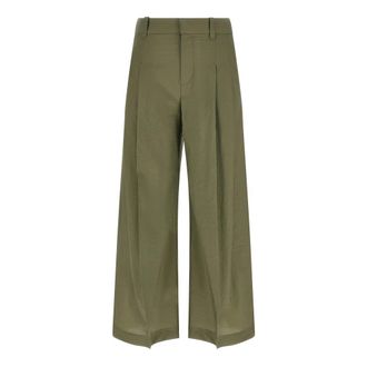 Brunello Cucinelli Femme, Pantalons, Vert, Taille: 38 FR Pantalons