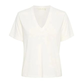 Inwear Haut Classique Col en V Blanc - Femme - Tops - Blanc - Taille: 48 FR