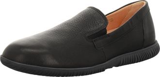 Think Herren Hauki Chromfrei Gegerbte Nachhaltige Wechselfußbett Slipper, 0000 Schwarz, 42.5 EU