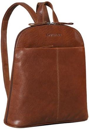 STILORD Olivia Sac &agrave; dos Cuir Femme - Petit Sac &agrave; Dos &agrave; Main Vintage en Cuir V&eacute;ritable pour iPad 9,7 et Tablettes 10,1 pouces, Couleur:maraska - marron