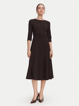Rinascimento Rinascimento Coctailkleid CFC0131140003 Dunkelbraun Regular Fit
