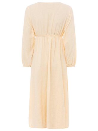 Zwillingsherz Maxikleid Maxikleid Baumwolle Musselin