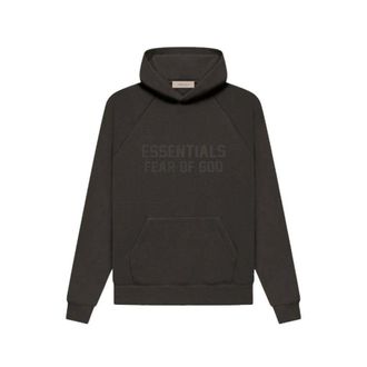 Fear of God Off Black Hoodie Fw22 - - Sweatshirts & Hoodies - Herren - Grau - S