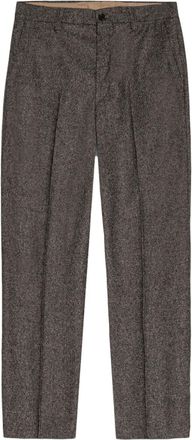 Nn.07 pantalon de costume à pinces - Marron