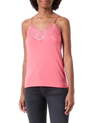 Ichi Damen Ihlike To2 Tr&auml;gershirt Cami Shirt, 171744/Calypso Coral, XL EU