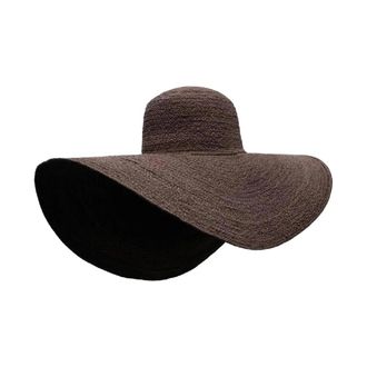 Zimmermann unisex, Accessoires, Brun, Taille: S Long Brim Sunhat
