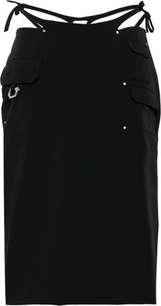 Heliot Emil Rock mit Schnürung - Schwarz