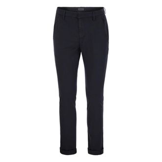 Dondup Homme, Pantalons, Bleu, Taille: W34 Gaubert Slim-Fit Chinos