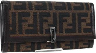 Fendi Portefeuille long vintage doccasion - Femme - Pre-owned - Multicolore - Taille: ONE Size