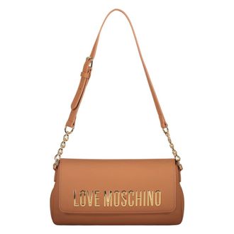 Love Moschino Schultertasche aus &Ouml;ko-Leder - - Bags - Damen - Braun - ONE SIZE