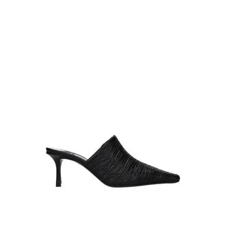 Jimmy Choo London Femme, Chaussures, Noir, Taille: 37 EU Escarpins &agrave; Talons Mi-Hauts en Cuir