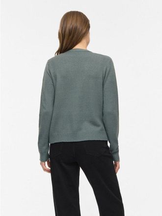 Vila Cardigan VIRIL SHORT L/S KNIT CARDIGAN-NOOS Materialmix, regular fit