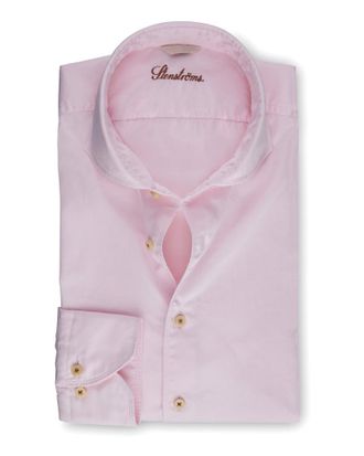 Stenstr&ouml;ms Unifarbenes Hemd mit Haifischkragen, Slimline in