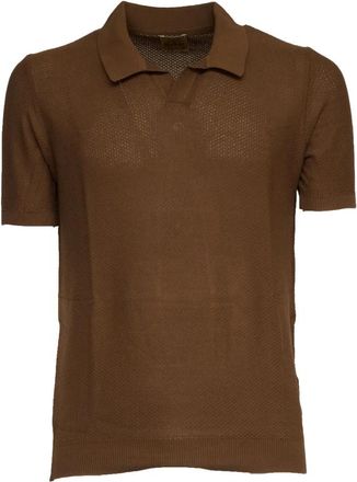 Rakk&igrave; Homme, Tops, Brun, Taille: XL Polo