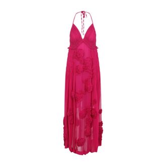 Dries Van Noten Femme, Robes, Rose, Taille: 38 FR Drina Midi Dress