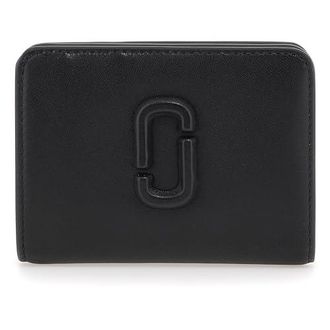 Marc Jacobs The Mini Compact Wallet, Femme, Noir, One Size