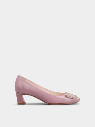Roger Vivier Escarpins Trompette en cuir verni, ROSE, 36.5 - Shoes