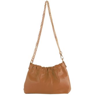 modamoda.de T259 - Mini Umh&auml;ngetasche X-Small aus ital. Leder, Farbe:Leder Camel