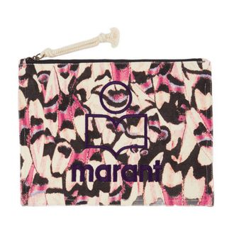 Isabel Marant Womens Clutch Multicolor Cotton