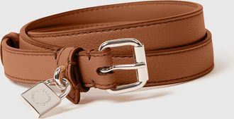 Stella McCartney Ryder Buckle Belt, Woman, Brandy, Size: 115