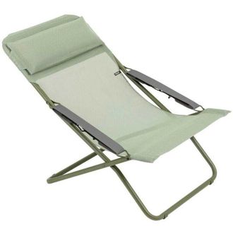 Lafuma Mobilier Mehrpositions-Klapp-Liegestuhl - Transabed - Batyline Iso - Gr&uuml;n Moss - Lafuma Mobilier
