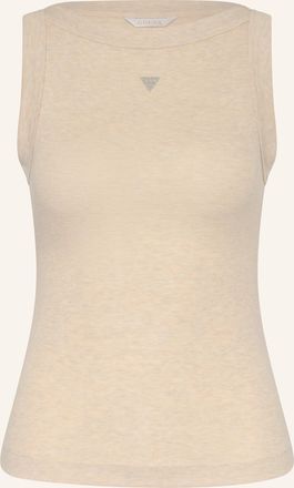 Guess Top Tina Mit Schmucksteinen beige