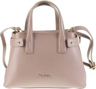 Pierre Cardin Sac &agrave; main pour femme en cuir v&eacute;ritable Made in Italy 27,5 x 20,5 x 10,5 cm 55099, Marbre., Taille unique