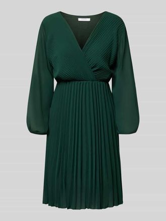 Zabaione Knielanges Kleid mit Plisseefalten Modell Im44sa