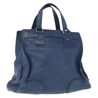 Celine Sac &agrave; main Vintage doccasion - Femme - Pre-owned - Bleu - Taille: ONE Size
