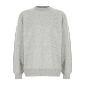 Balmain Sweatshirt mit besticktem Logo - - Sweatshirts & Hoodies - Herren - Grau - M
