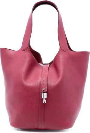 Herm&egrave;s Crossbody Bags - Clemence Picotin Lock 33 - Gr. unisize - in Gold - f&uuml;r Damen