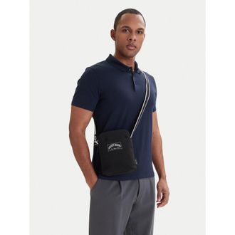 Calvin Klein Umh&auml;ngetasche Calvin Klein Graphic Capsule Reporter LV04D3346G Schwarz