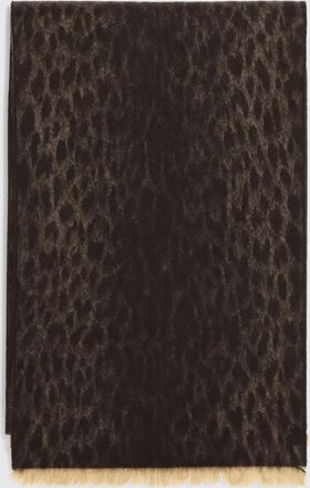 Gucci Wende-Schal aus Merinowolle mit GG-Monogramm und Animal-Print
