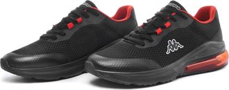 Kappa Herren Logo SUBBLE Athletic Shoes, Black-RED Blaze, 40 EU