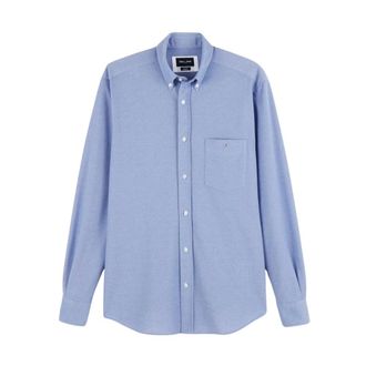 Eden Park Homme, Chemises, Bleu, Taille: S Chemise en coton Regular Fit Bleue