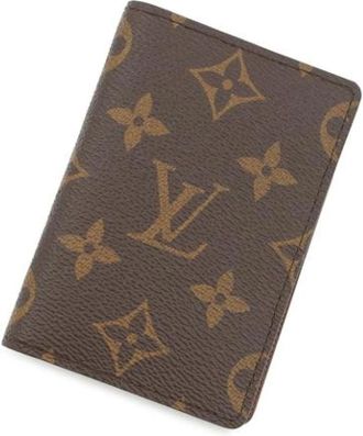 Louis Vuitton unisex, Pre-owned, Brun, Taille: ONE Size Portefeuille en toile Pre-owned