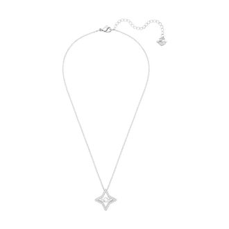 Swarovski Femme, Accessoires, Gris, Taille: ONE Size Sparkling Dance Star Pendant