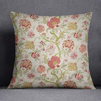 Bonamaison Le Jardin du Lin Kissenh&uuml;llen, Cotton, Mehrfarbig, 45x45