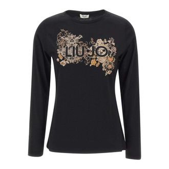 Liu Jo Long Sleeve Hauts - Femme - Tops - Noir - Taille: 36 FR