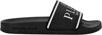 Philipp Plein unisex, Chaussures, Noir, Taille: 35 EU Slipper TM