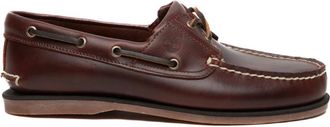 Timberland Homme, Chaussures, Brun, Taille: 45 EU Classic 2-Eye Boat Shoe