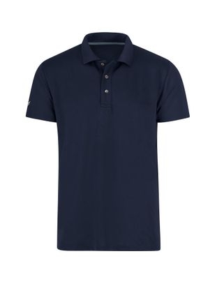 Trigema Poloshirt aus Polyester mit Knopfleiste