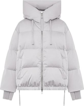 Duno Heka M Kurze Oversized Daunenjacke - - Jackets - Damen - Grau - XS