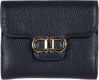 Ferragamo Femme, Accessoires, Noir, Taille: ONE Size French Wallet