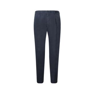 Incotex Bundfalten Chinos - - Trousers - Herren - Blau - 3XL