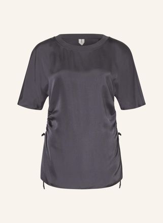Arket Arket Blusenshirt Aus Satin grau
