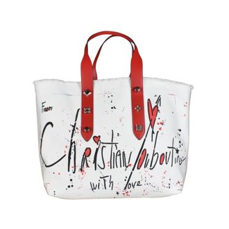 Christian Louboutin Frangibus Tote Bag - - Bags - Damen - Wei&szlig; - ONE SIZE
